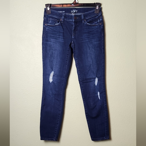 LOFT | Jeans | Ann Taylor Loft Modern Skinny Ankle Jeans Womens Size 25 ...
